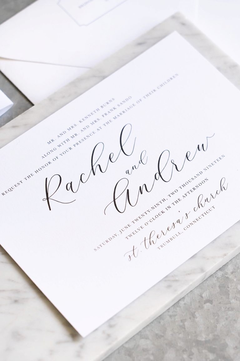 How To Word Your Wedding Invitation - Feathered Arrow Wedding Planning