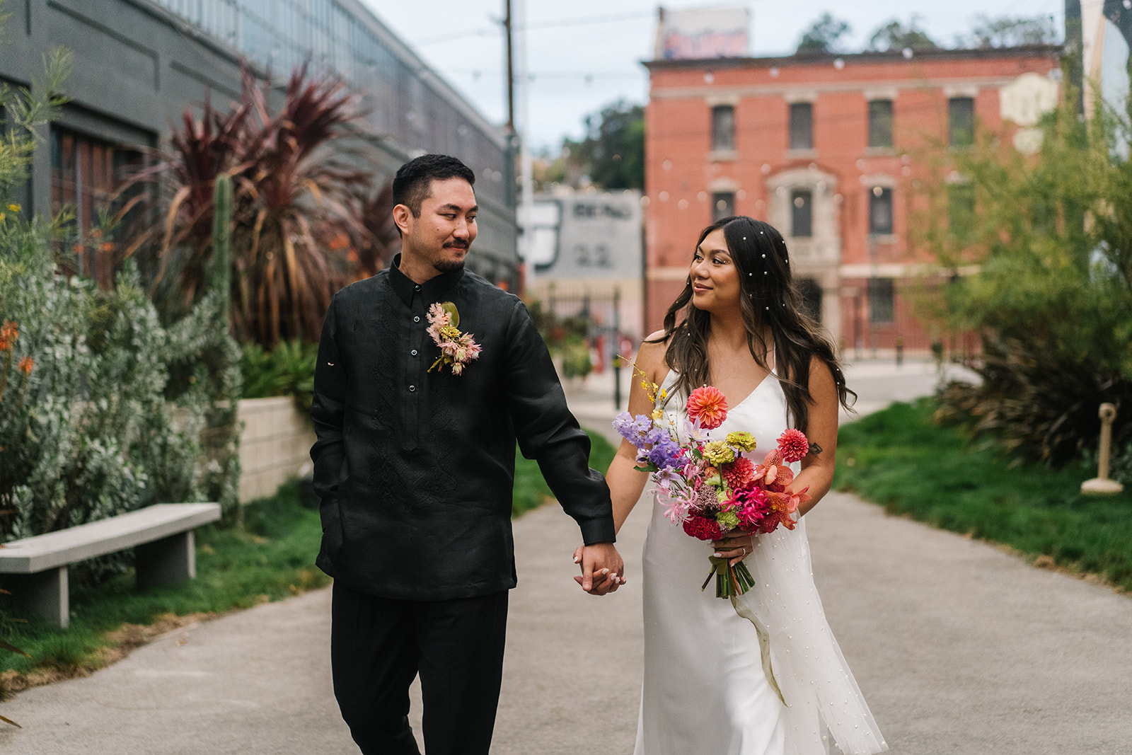 A Dreamy + Rad Cloud Themed Wedding At The Revery LA - Feathered Arrow