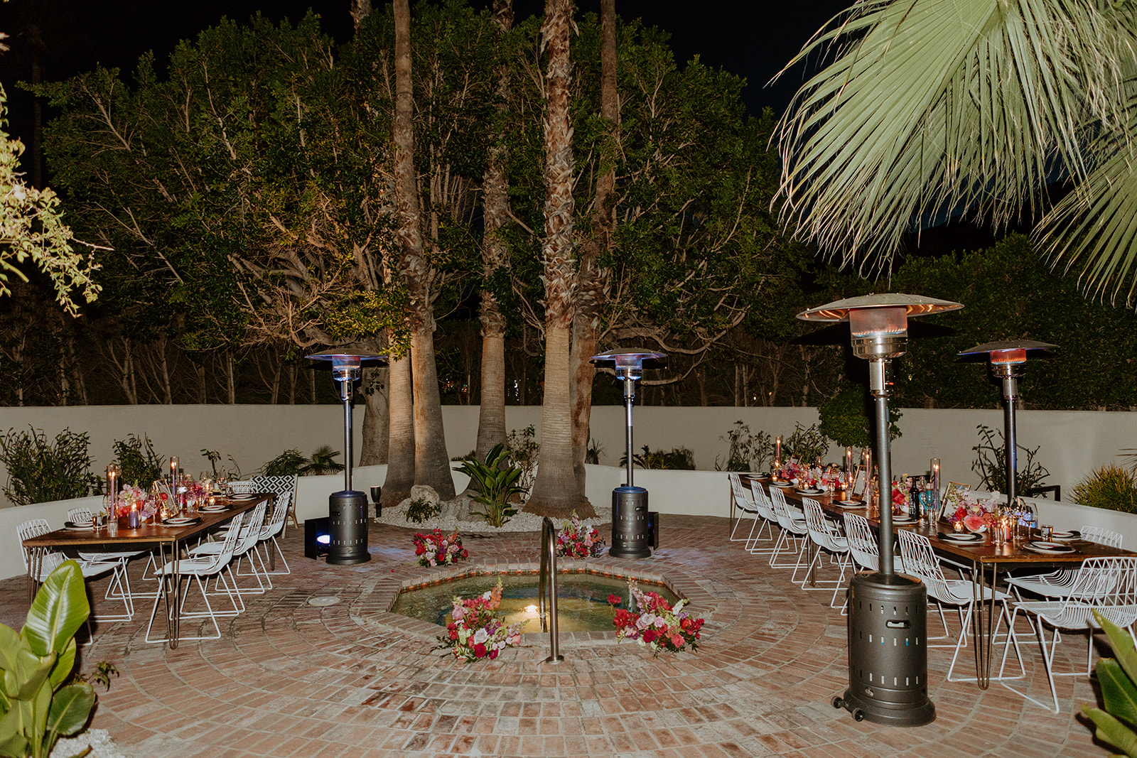 A Palm Springs Rehearsal Dinner at Villa Royale - Feathered Arrow