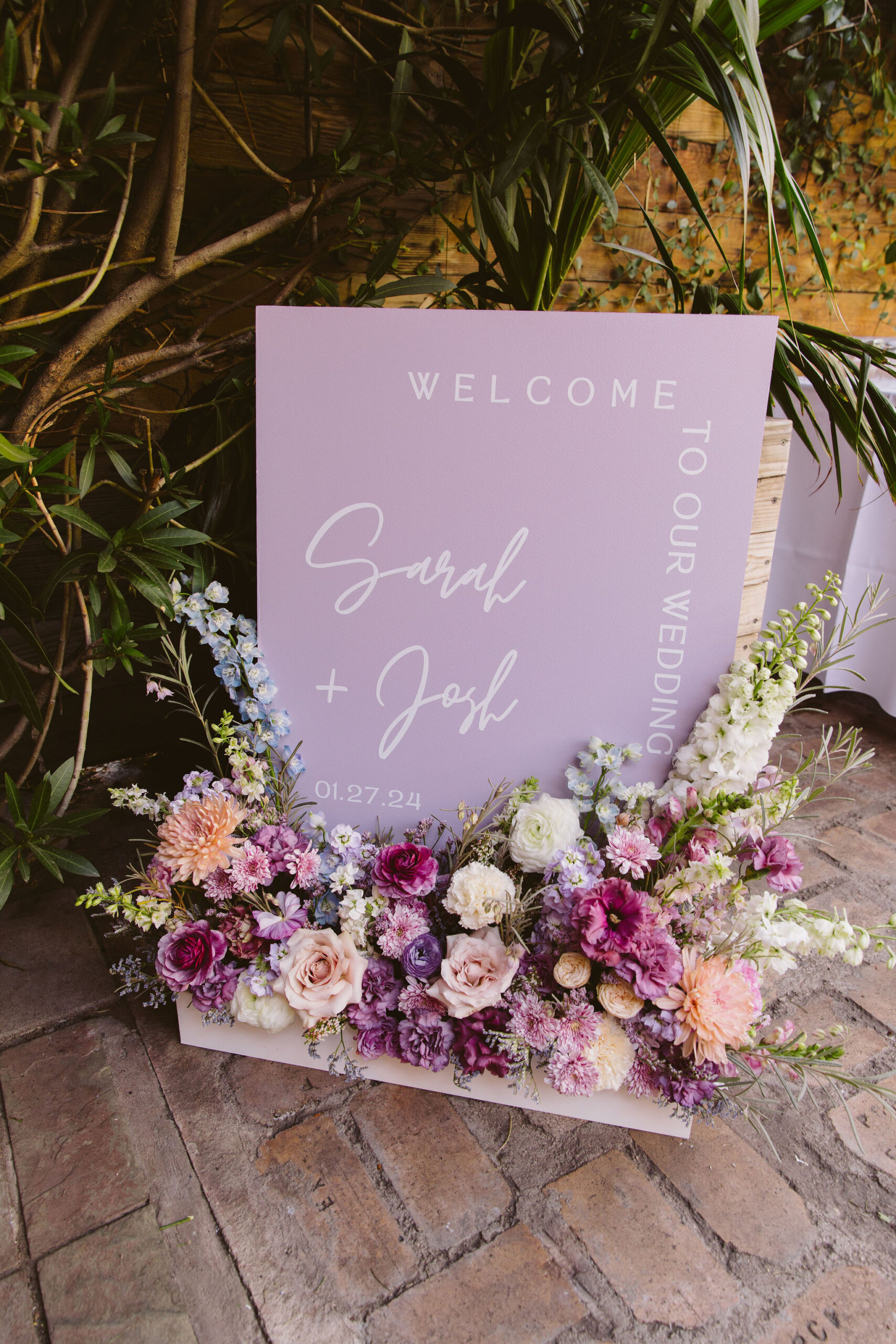 A Calming Lavender Infused Wedding at The Seventh Place - Feathered Arrow